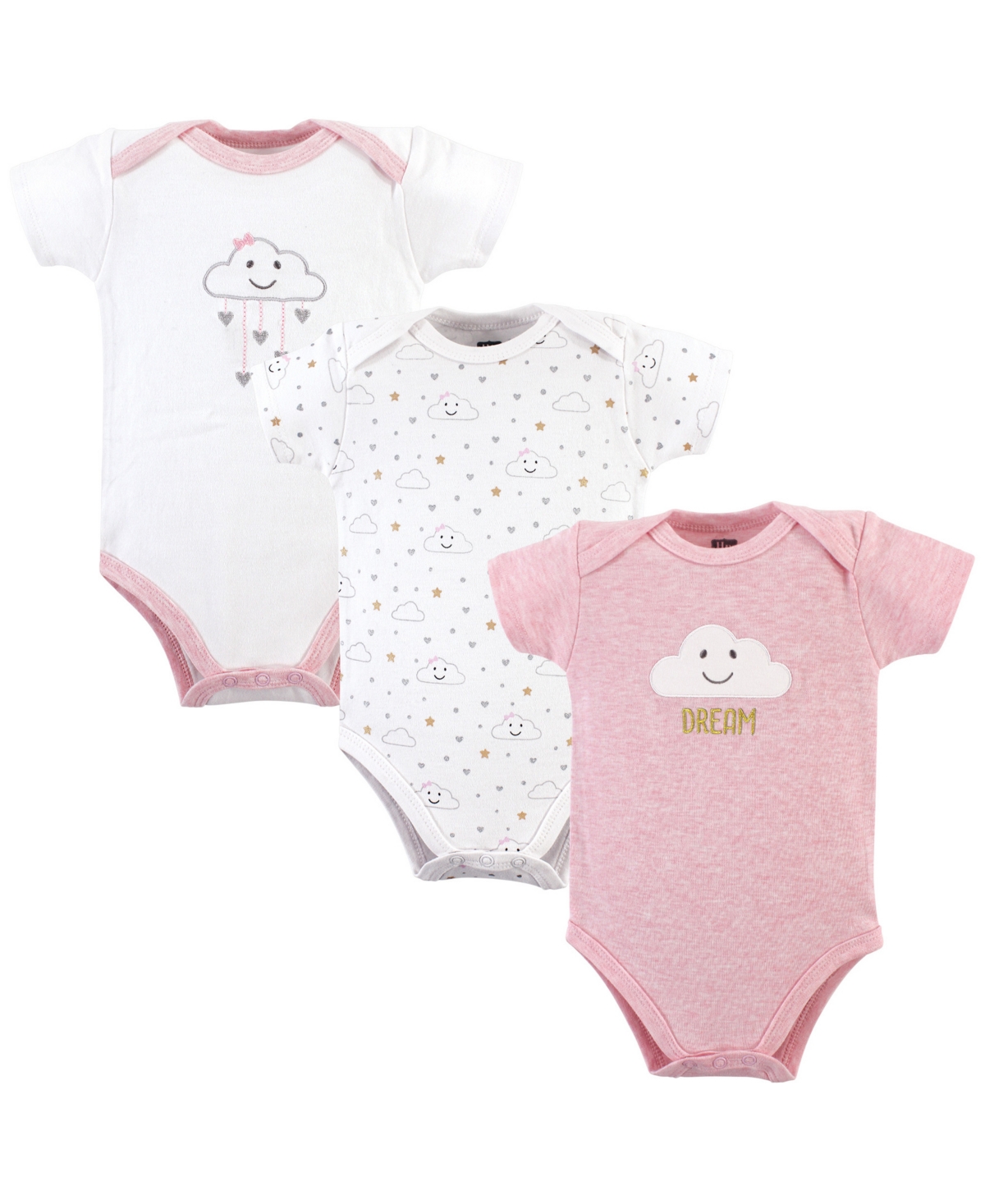 Click here for Hudson Baby Baby Girls Hudson Comfy Everyday Cotto... prices