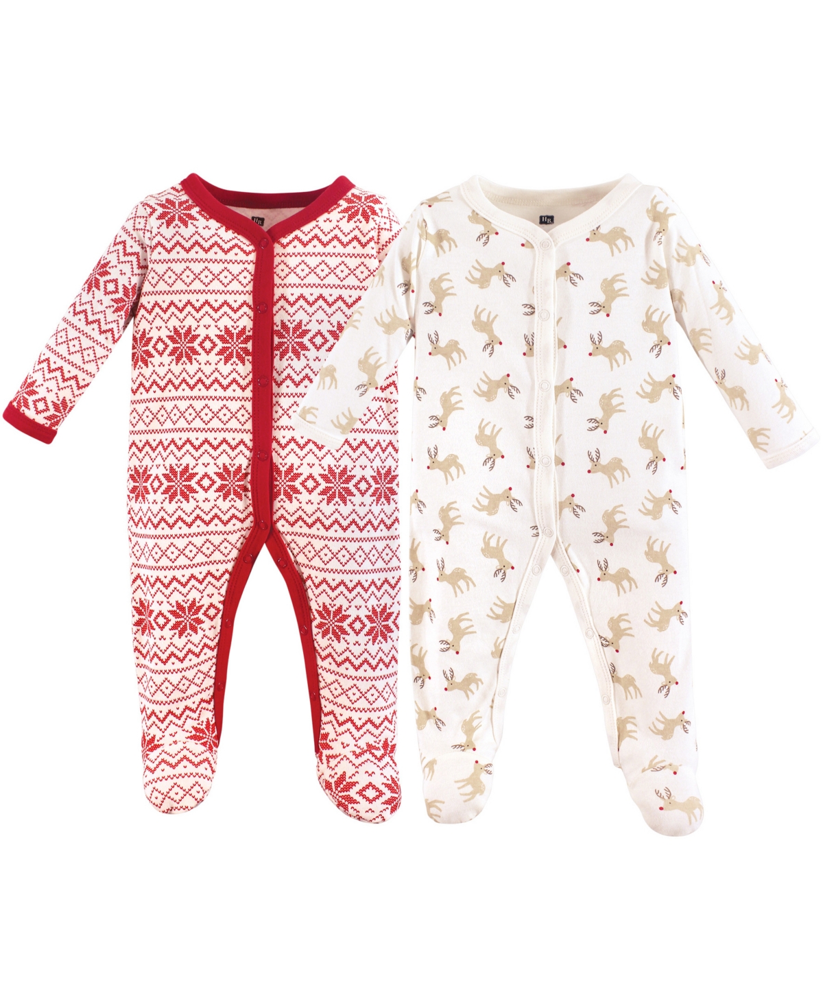 Click here for Hudson Baby Baby Boys Hudson Cotton Snap Sleep and... prices