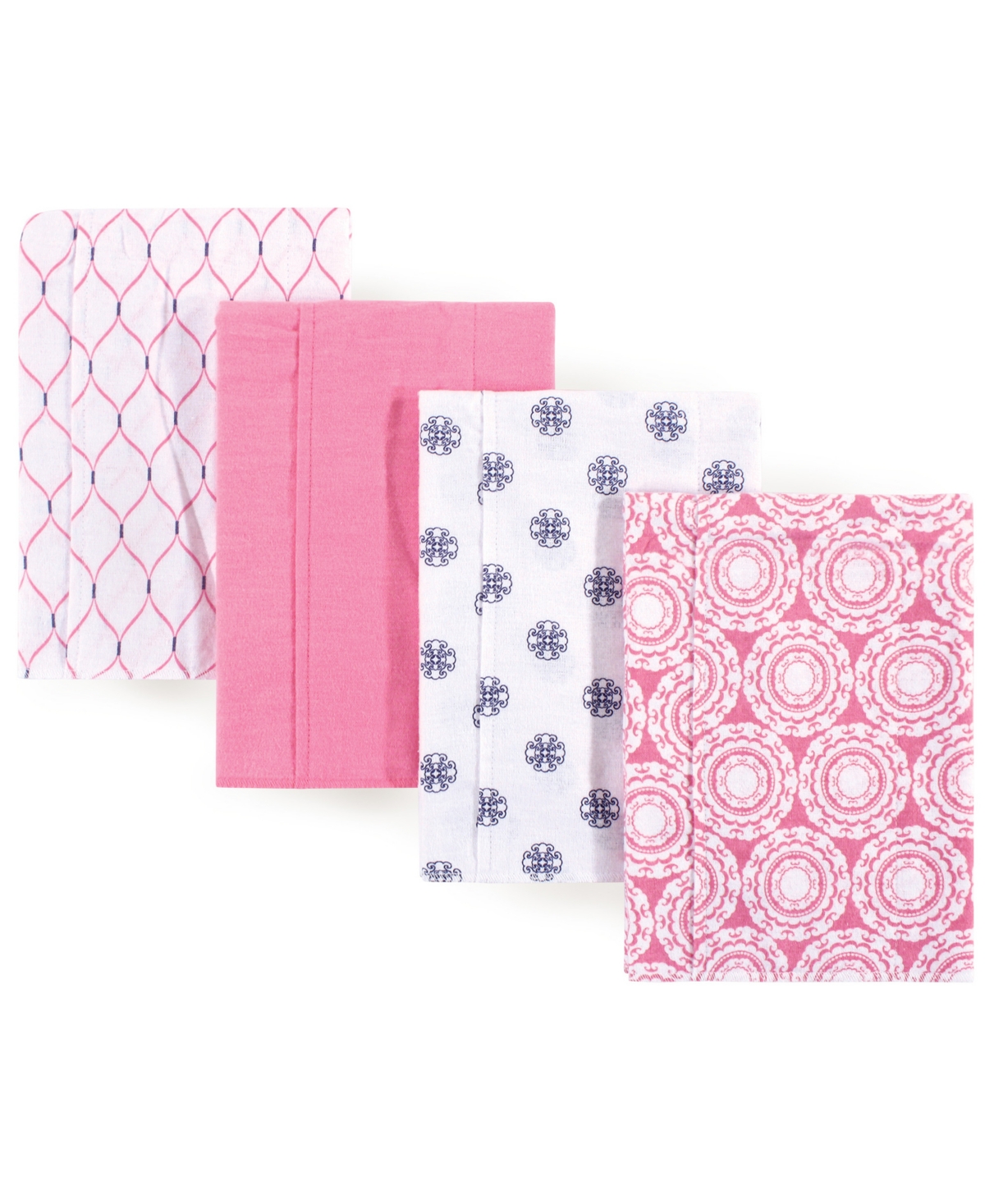 Click here for Hudson Baby Girls Cotton Flannel Burp Cloths - Med... prices