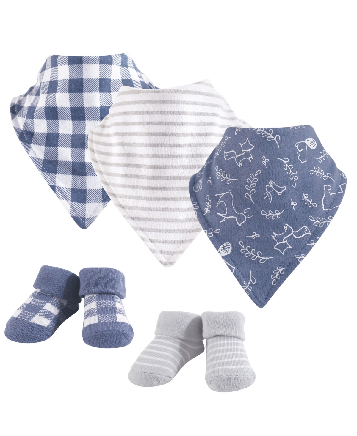 Click here for Yoga Sprout Baby Girls Cotton Bibs and Socks - For... prices
