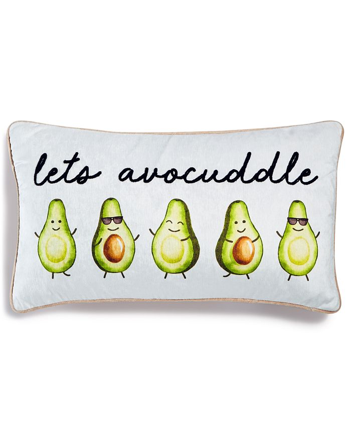 Lacourte Avocuddle 24" x 14" Decorative Pillow - Macy's