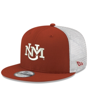 New Era New Mexico Lobos Tc Meshback Snapback Cap In Red/white | ModeSens