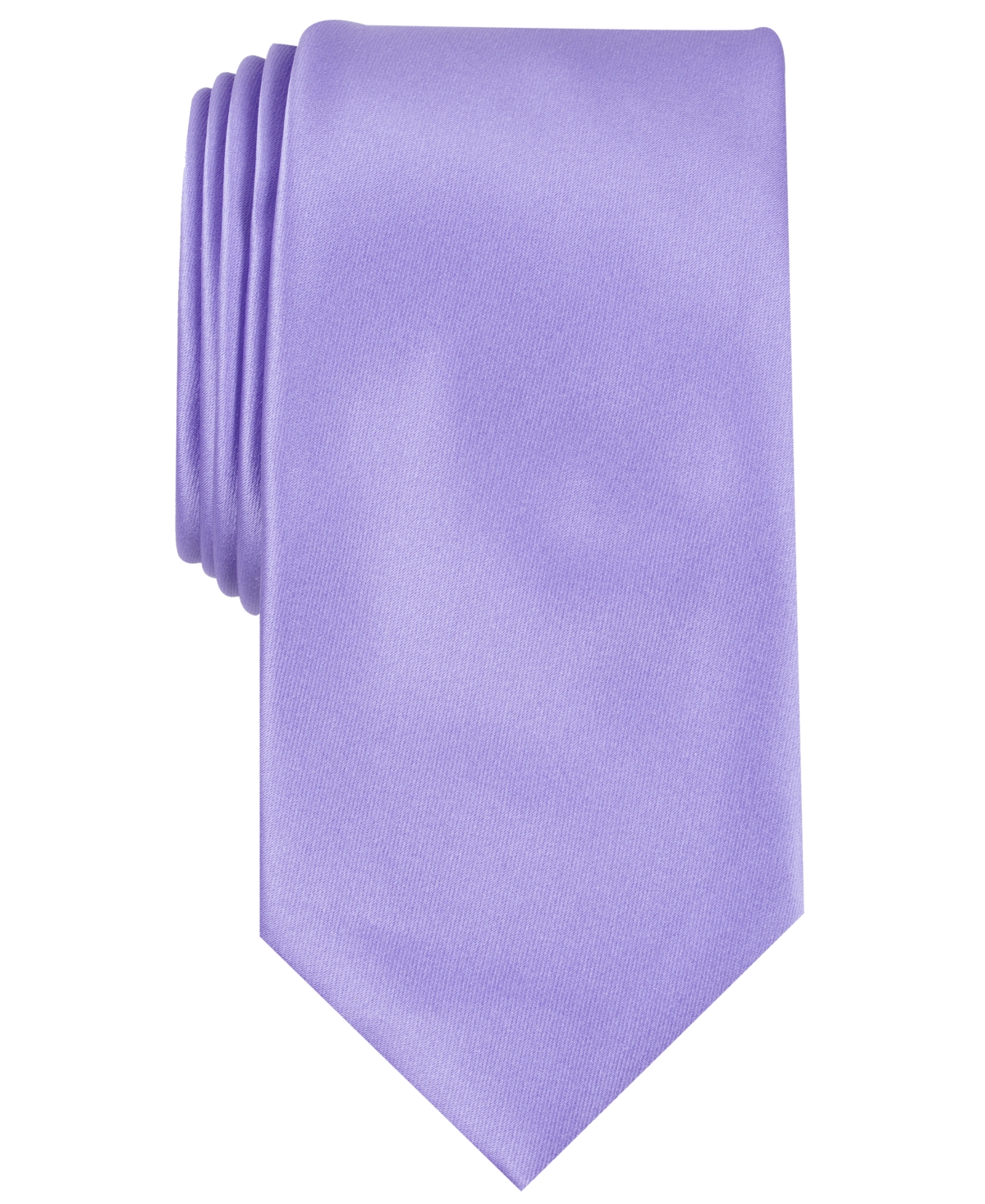 Click here for Mens Perry Ellis Satin Solid Tie - Lilac prices