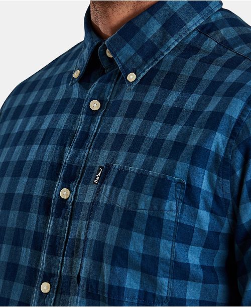 Barbour Men's Plaid Shirt & Reviews - Casual Button-Down Shirts - Men ...