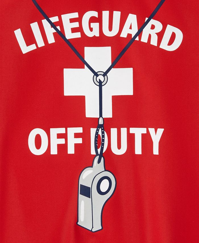 Carter's Toddler Boys Lifeguard Graphic Rash Guard - Macy's