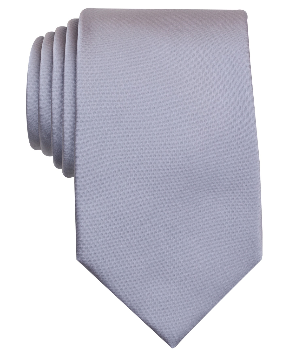 Click here for Mens Perry Ellis Satin Solid Tie - Silver prices