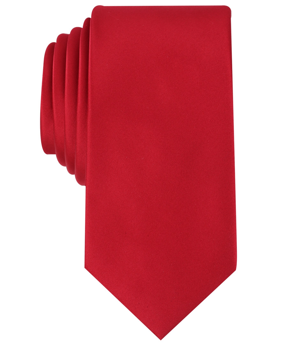 Click here for Mens Perry Ellis Satin Solid Tie - Red prices
