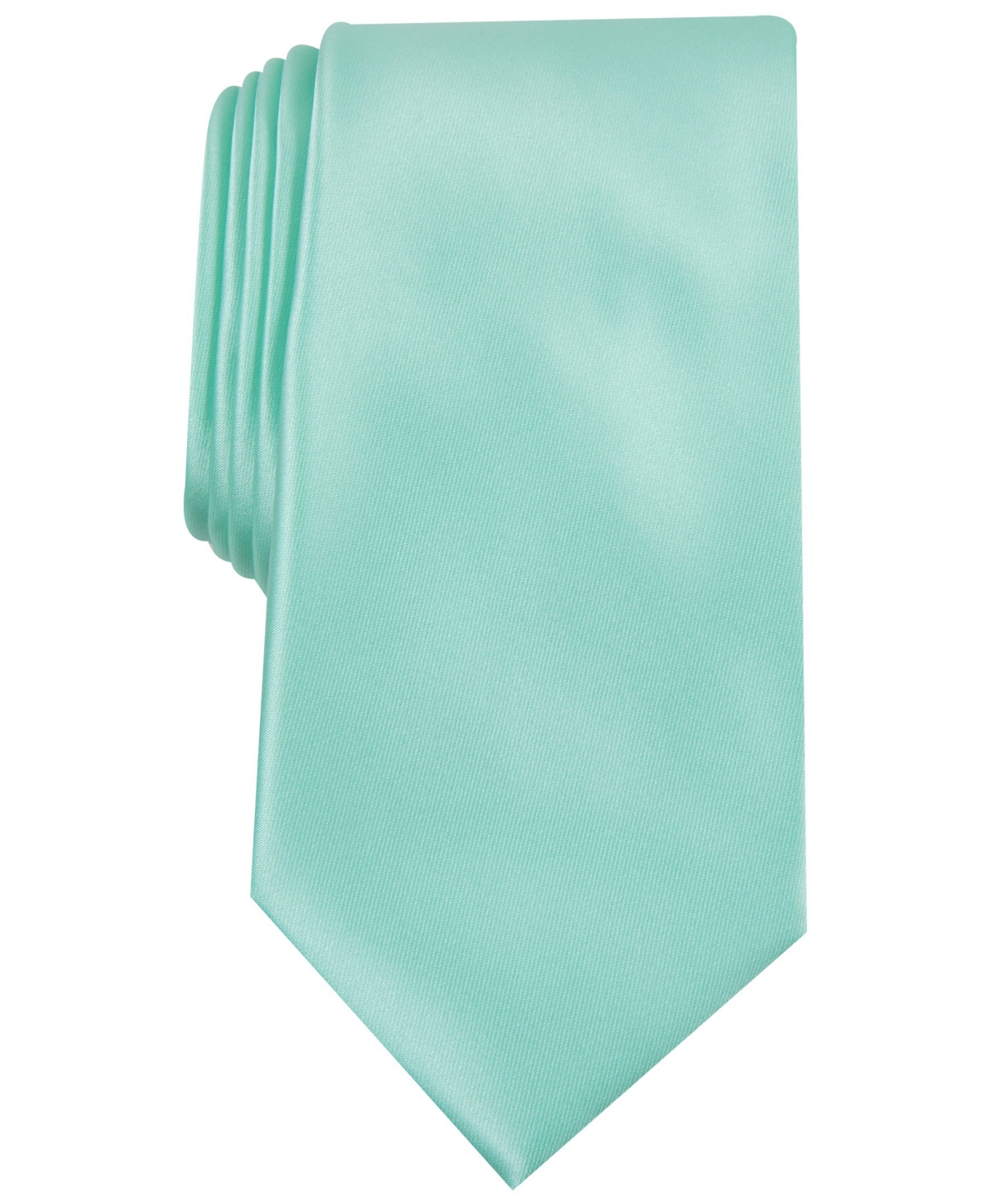 Click here for Mens Perry Ellis Satin Solid Tie - Mint prices