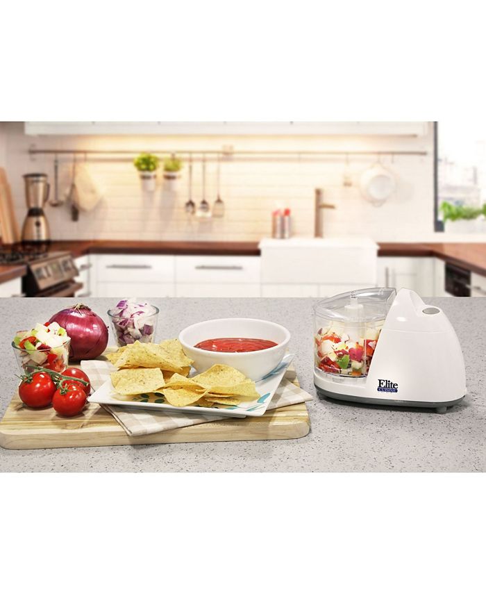 Elite Gourmet Elite Cuisine 1.5 Cup Mini Food Chopper - Macy's