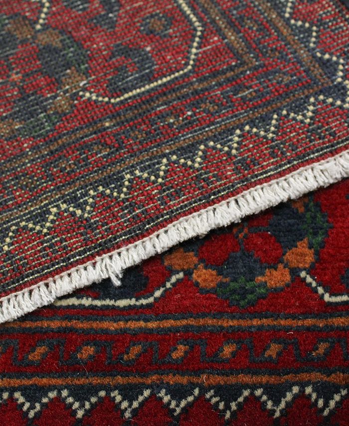 BB Rugs Fine Beshir 621224 Red 2'9" x 9'6" Runner Area Rug - Macy's