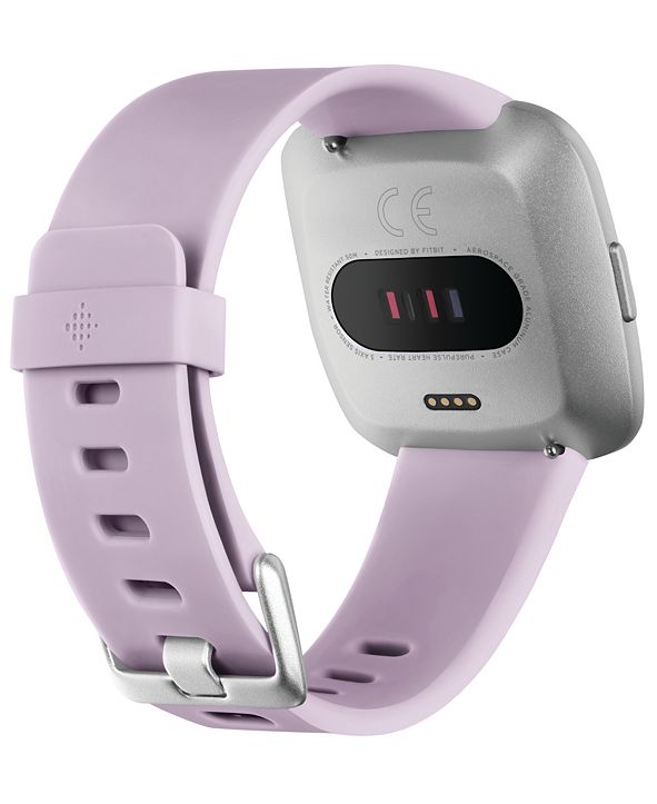 Fitbit Versa Lite Lilac Strap Smart Watch 39mm & Reviews - Watches ...