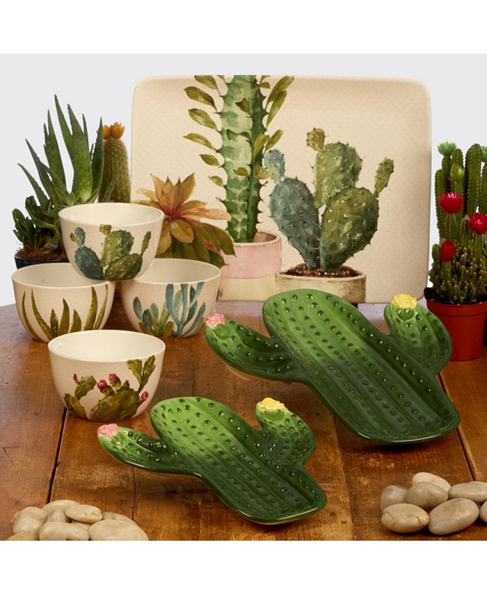 Certified International Cactus Verde Dinnerware Collection - Macy's