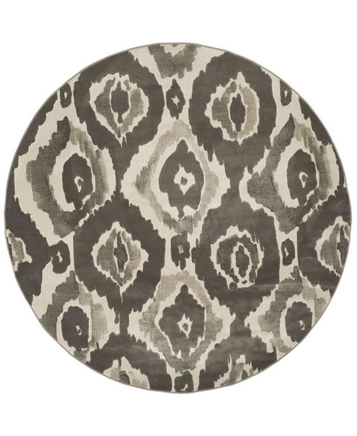 Safavieh Porcello PRL7736 6'7" x 6'7" Round Area Rug - Macy's