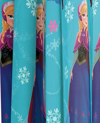 Disney Frozen 42" x 63" Curtain Set - Macy's