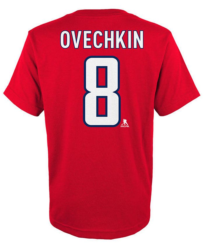 Outerstuff Big Boys Alexander Ovechkin Washington Capitals Player T-Shirt - Macy's