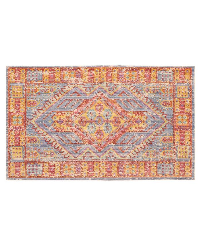 French Connection Marley Colorwashed Kilim 24" x 36" Accent Rug - Macy's