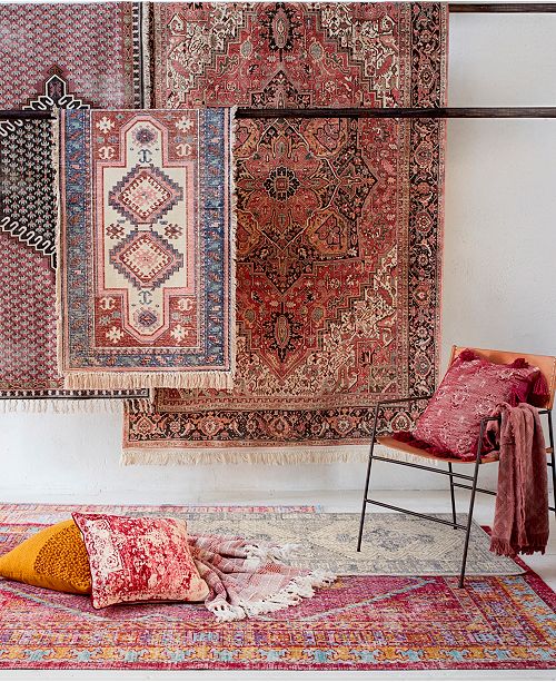 French Connection Logan Colorwashed Kilim 27" x 46" Accent Rug ...