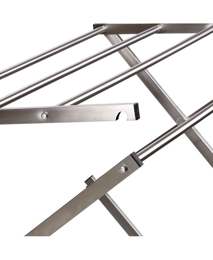 Household Essentials Stainless Steel Folding X-Frame Clothes Dryer - Macy's