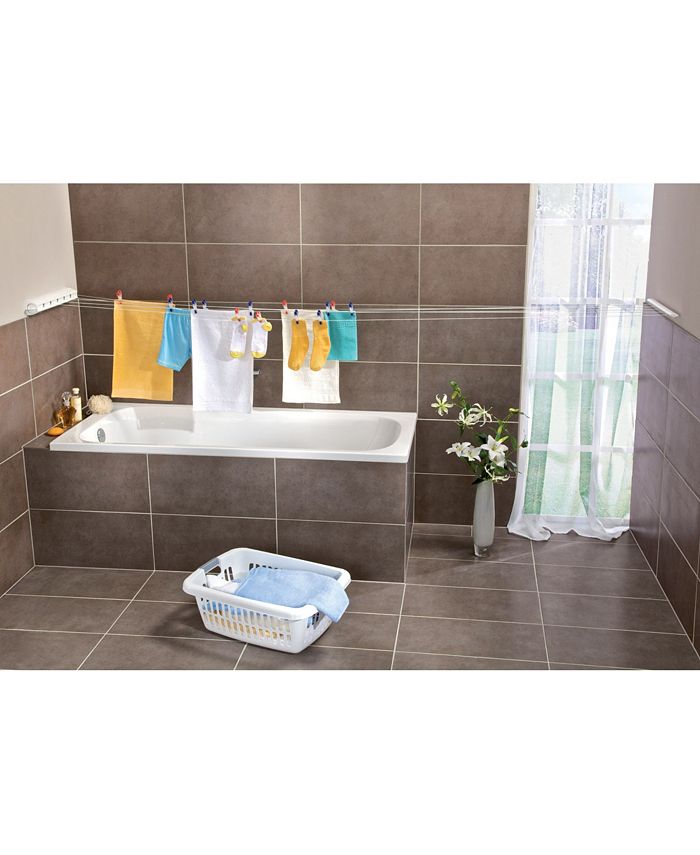 Household Essentials Leifheit Rollfix 210 Retractable 5-Line ...