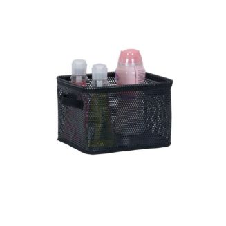 Household Essentials Eva Mesh Small Storage Basket Tote, Black - Macy's