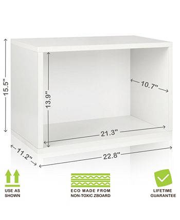 Way Basics Eco Stackable Shelf and Shoe Rack - Macy's