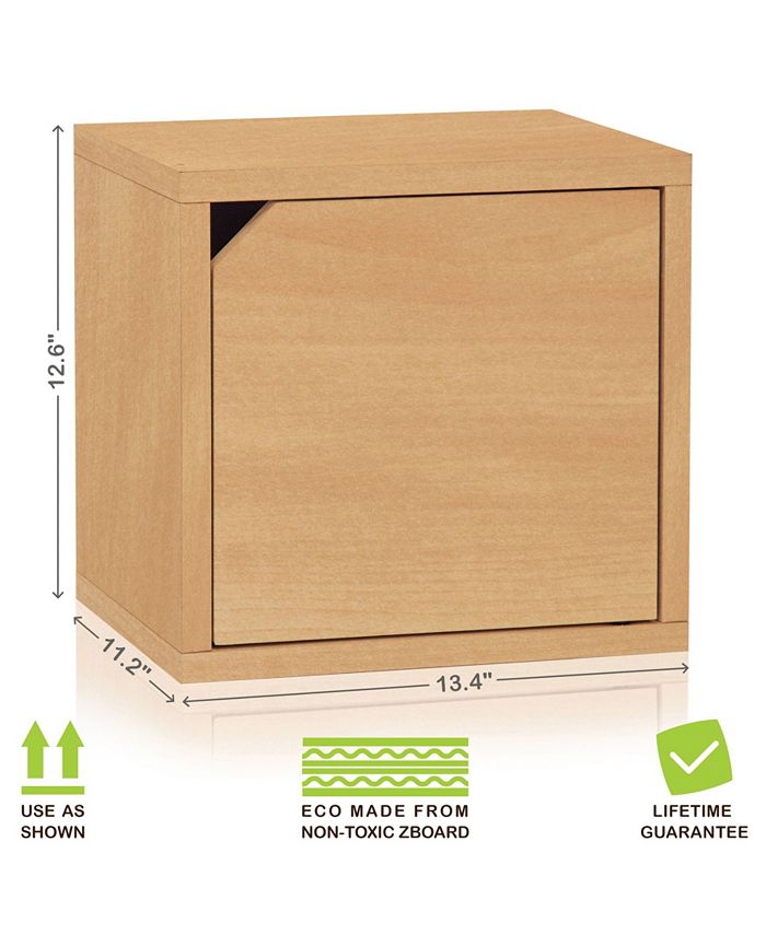 Way Basics Eco Stackable Connect Storage Cube with Door - Macy's
