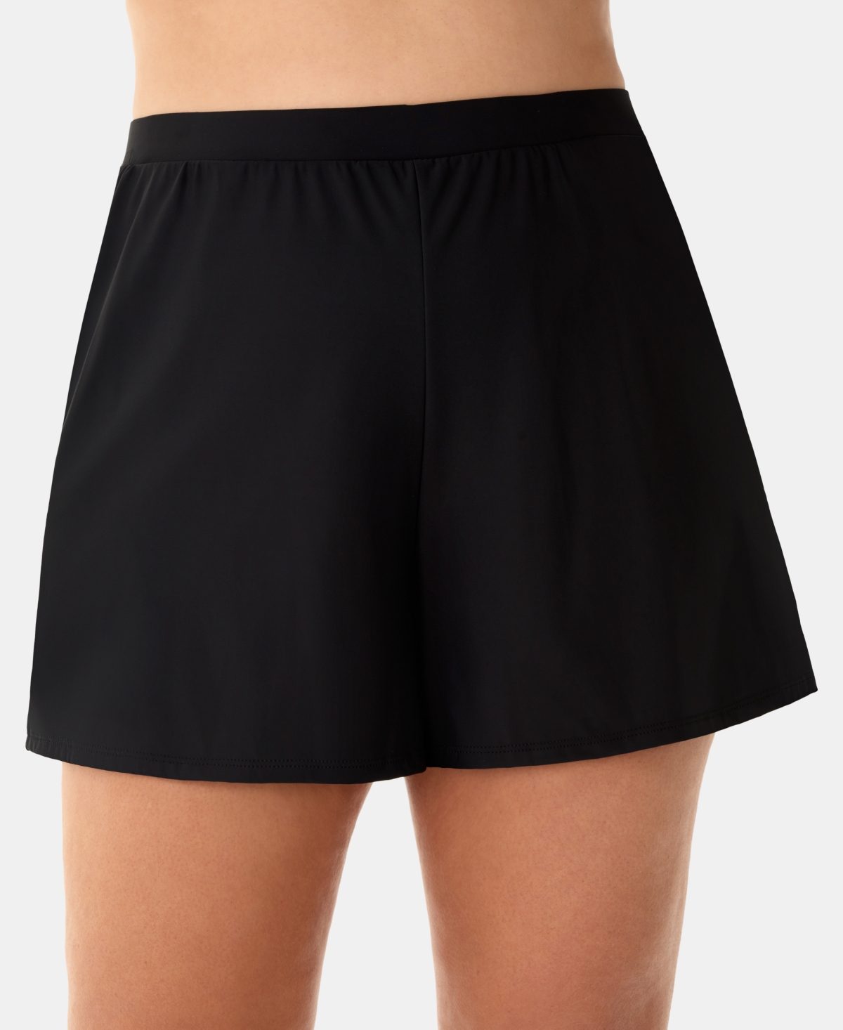 Click here for Miraclesuit Plus Size Swim Shorts - Black prices