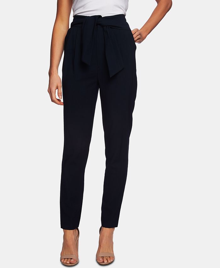 CeCe Tie-Waist Pants - Macy's