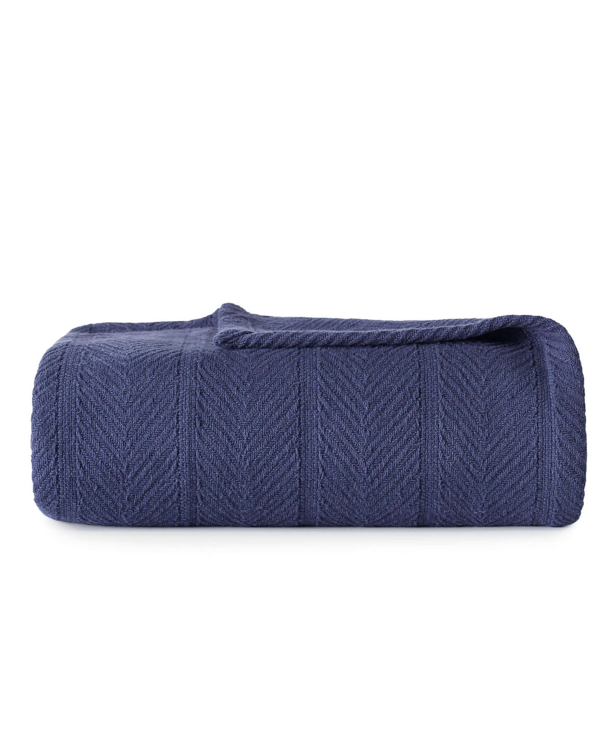 Click here for Closeout! Eddie Bauer Herringbone Solid Blanket  K... prices