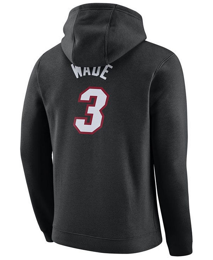 Nike Men's Dwyane Wade Miami Heat Icon Player Name & Number Essential ...