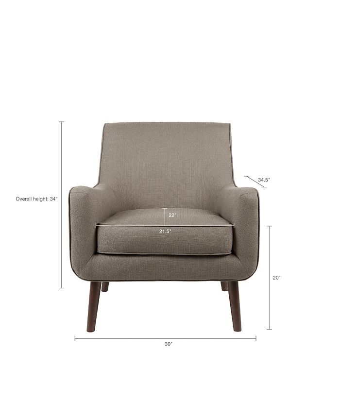 Furniture Flint Fabric Accent Chair - Macy's