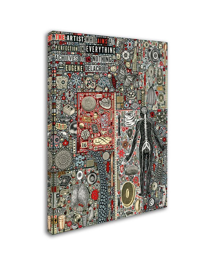 Trademark Global Colin Johnson 'Everything And Nothing' Canvas Art - 47 ...