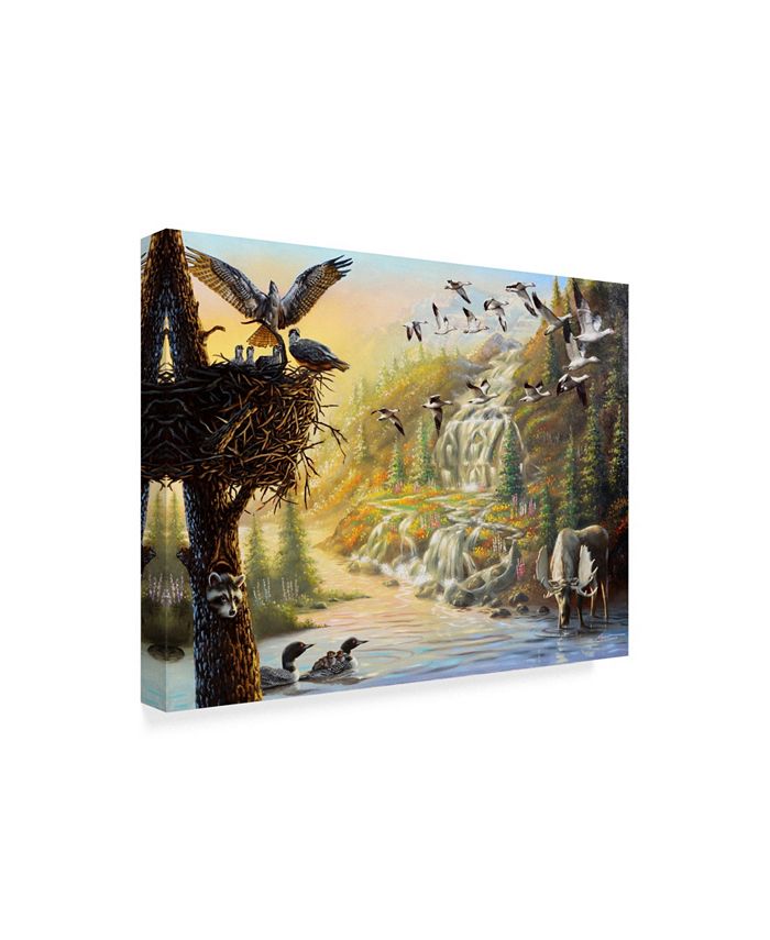 Trademark Global D. Rusty Rust 'No Place Like Home' Canvas Art - 24" x ...