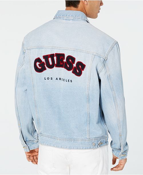GUESS Men's Originals Denim Jacket & Reviews - Coats & Jackets - Men ...