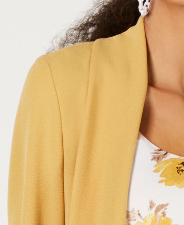 Bar III Open-Front Jacket, Created for Macy's - Macy's