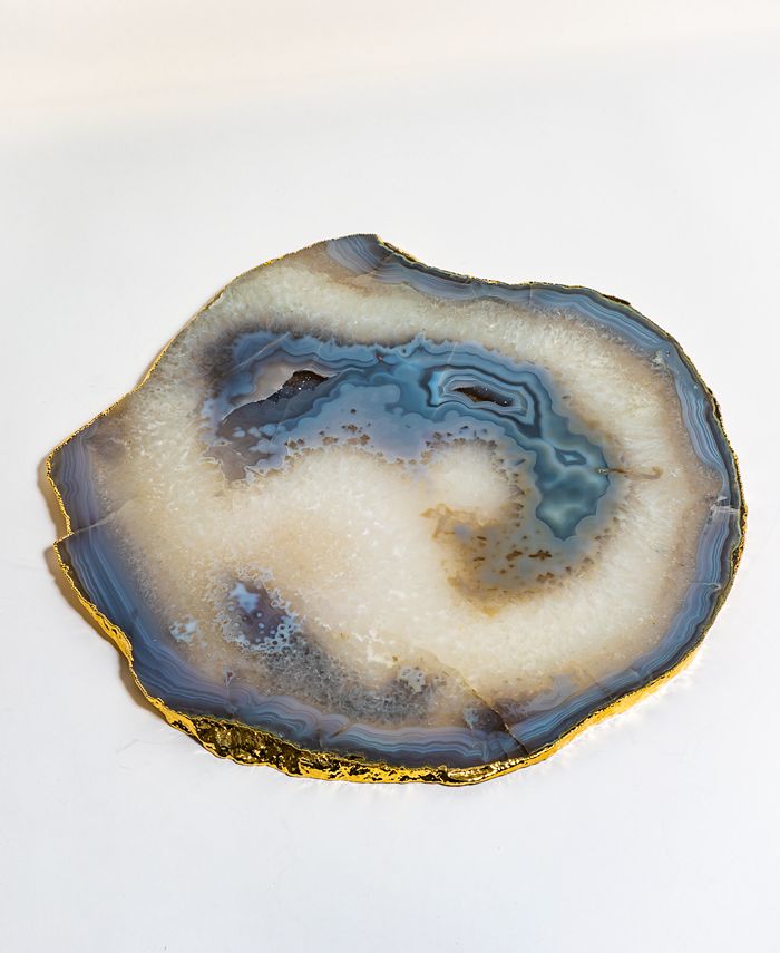 Brasil Home Decor Large Agate Serving Platter - Macy's