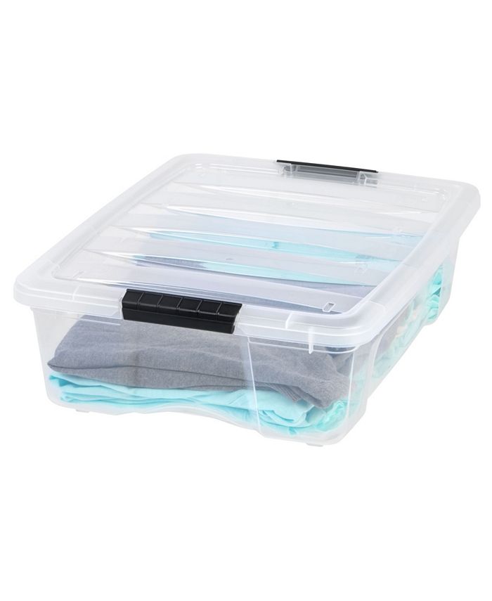 IRIS USA Iris 26 Quart Stack and Pull Box - Macy's