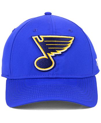 Authentic NHL Headwear St. Louis Blues Basic Flex Stretch Fitted Cap ...