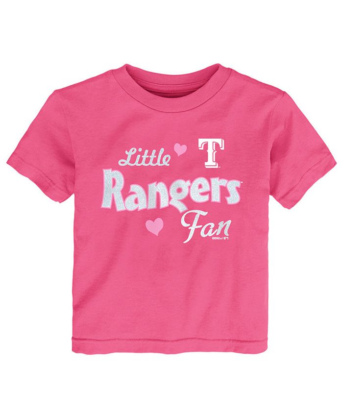 Outerstuff Toddlers Texas Rangers Girly Fan T-Shirt - Macy's