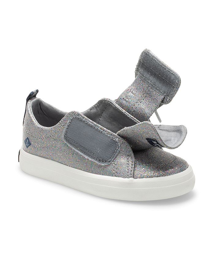 Sperry Toddler & Little Girls Crest Vibe Sparkle Junior Sneaker - Macy's