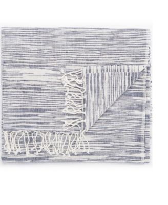 Jaipur Living Cirrus Blue/ Aqua Stripe Throw 50" X 60" - Macy's