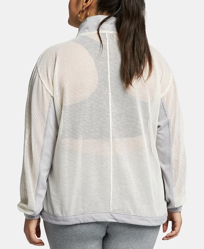 Nike Plus Size Sportswear Mesh Jacket - Macy's