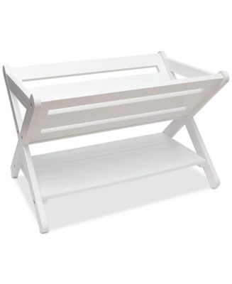 Lipper International Kids Book Caddy With Shelf, White - Macy's