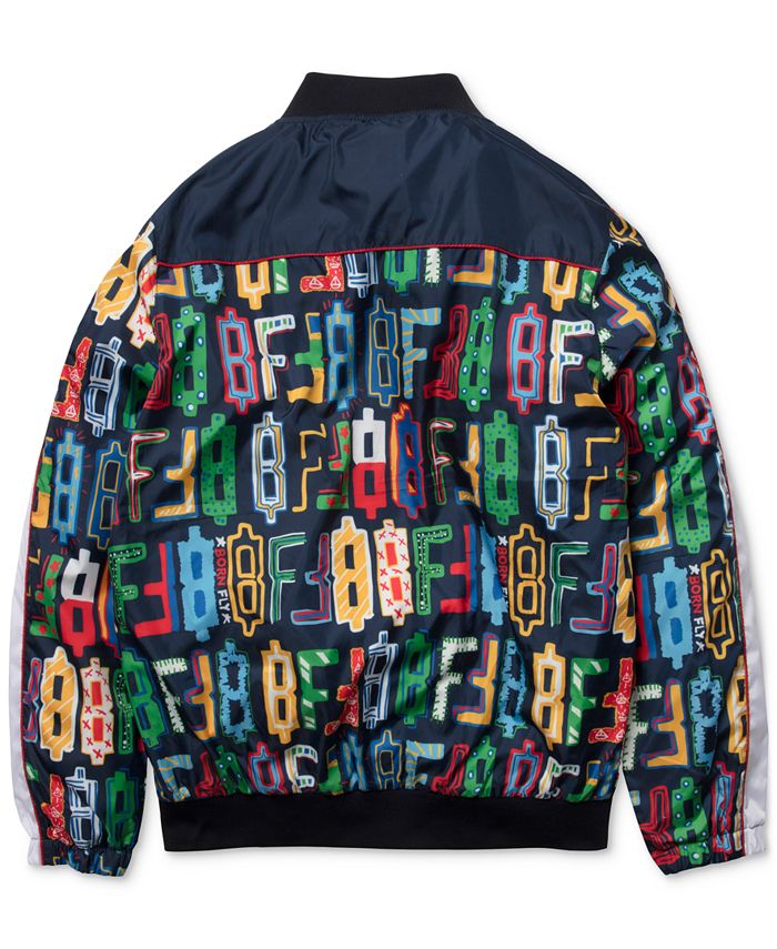 Born Fly Men's Logo Graphic Jacket - Macy's