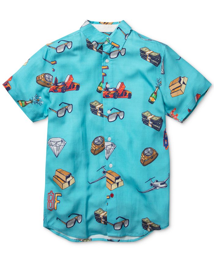 Born Fly Men's Cash Money Graphic Shirt - Macy's