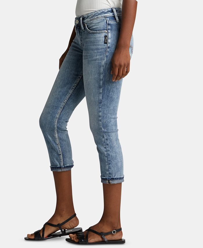 Silver Jeans Co. Suki Cuffed Capri Jeans - Macy's