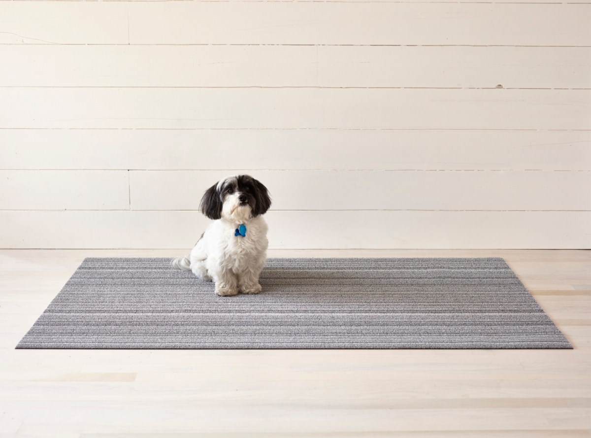 Click here for Chilewich Skinny Stripe Shag Big Mat - 36x 60 - Sh... prices