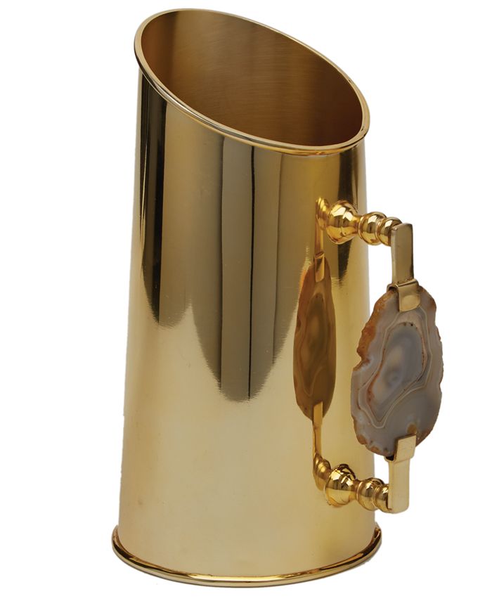 Two's Company Genuine Agate Golden Pitcher - Macy's