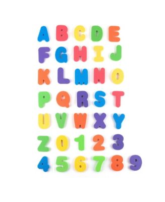 Tadpoles ABC Foam Bath Letters in Mesh Bag - Macy's