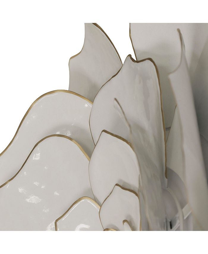 StyleCraft Home Collection Stylecraft White Perennials Wall Flowers ...